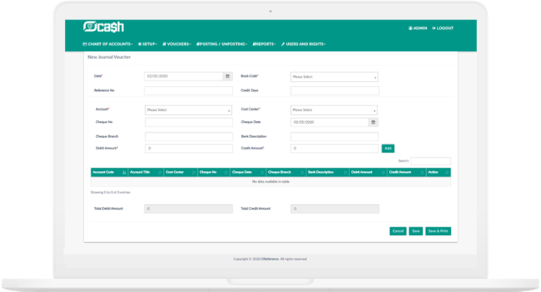 Account Management System – O'Reference
